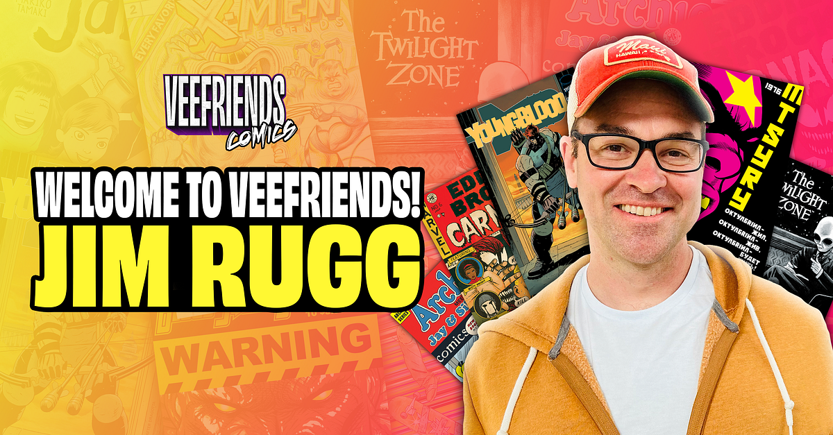 VeeFriends Welcomes Award-Winning Cartoonist Jim Rugg as Creative ...