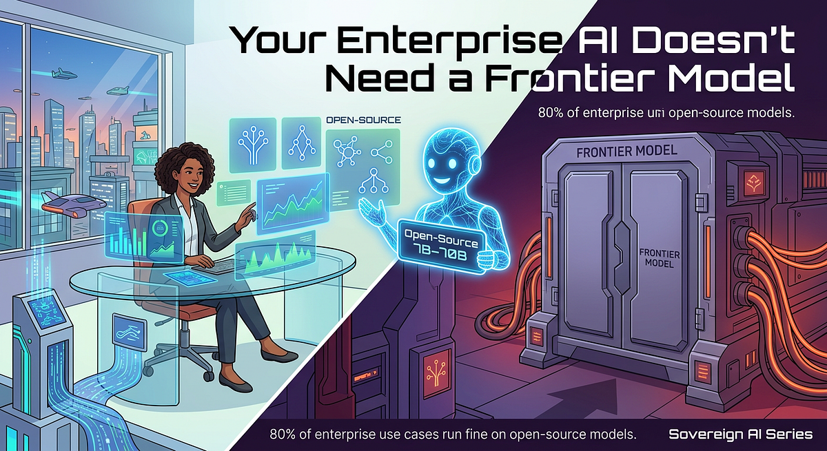 Open-Source vs. Frontier Models for Enterprise AI | Medium