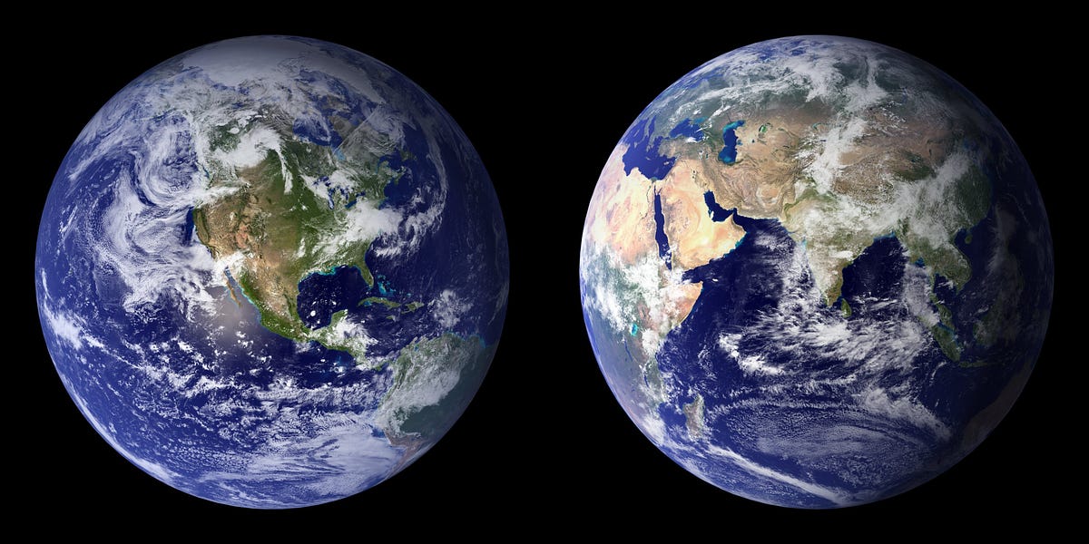 A World Splitting in Two. In the quest for lower costs… | by Dion ...