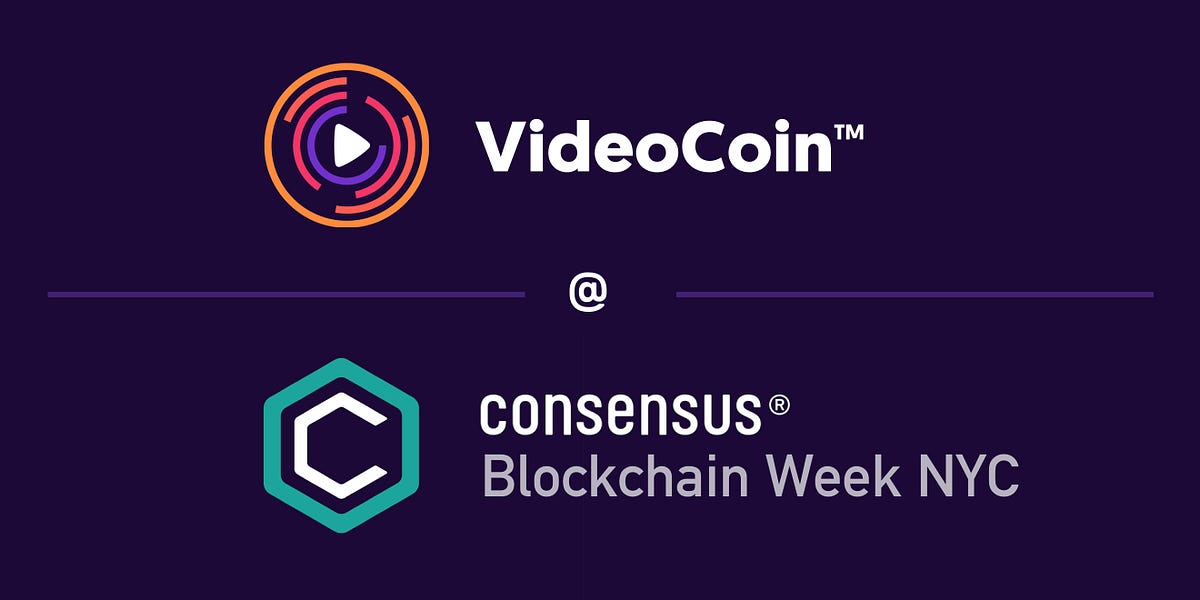 VideoCoin at NYC Blockchain Week and Consensus 2019! | by Vivid Labs ...