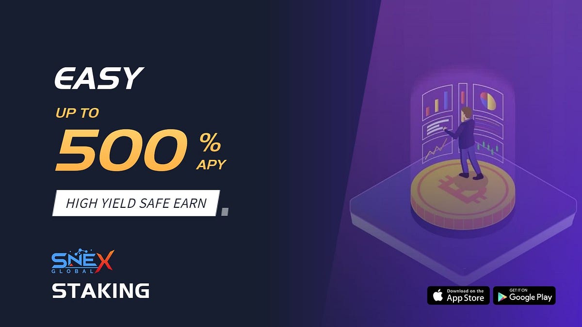 Staking through the SNEX Global. Profit from investing in crypto assets in a simple, safe and ...