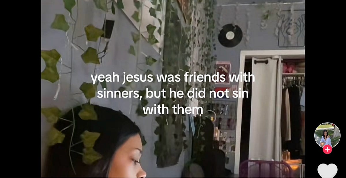 Jesus was friends with sinners.. evi2sexyy on TikTok | by ...