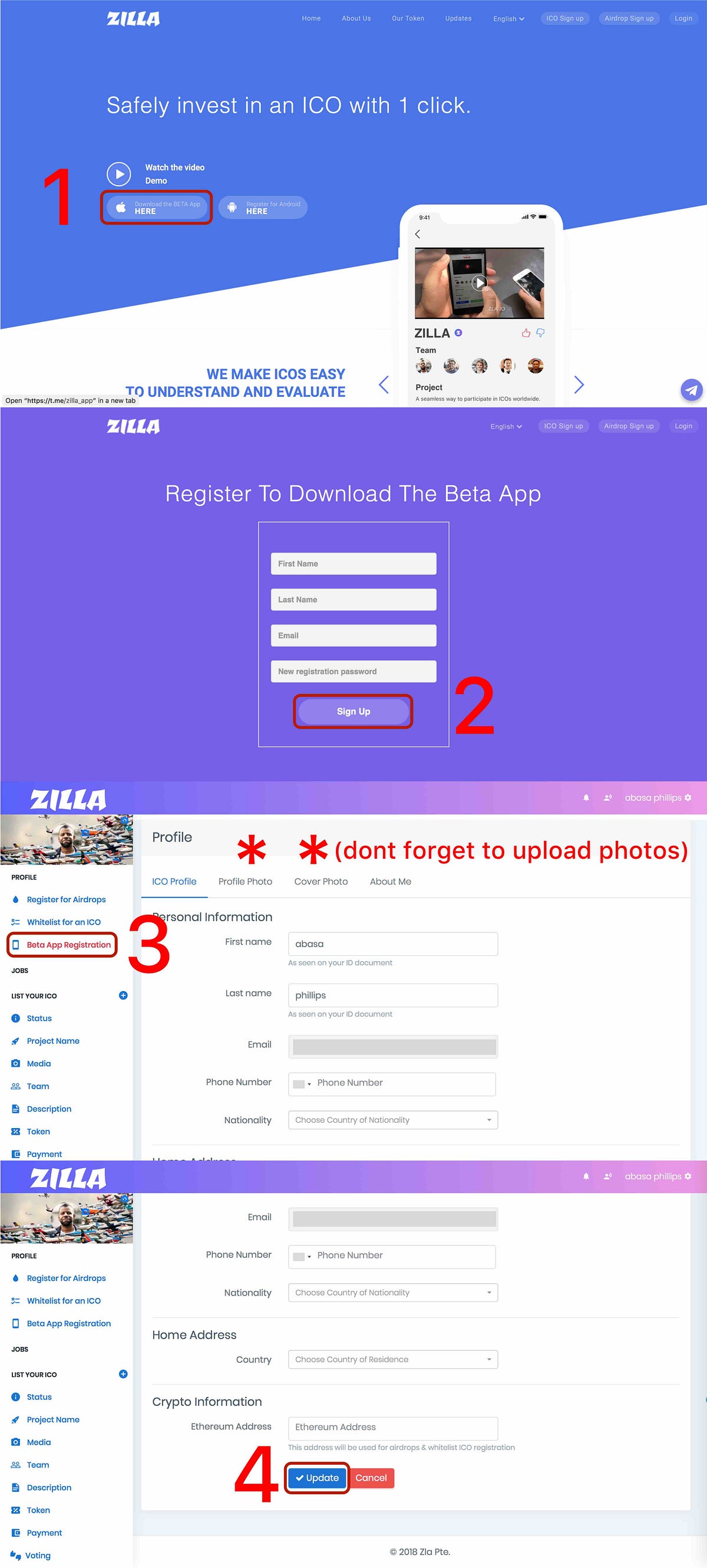 ZILLA BETA App Has Been Released! | by ZILLA | Medium