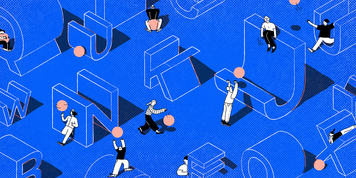 Designers who play with words. How to use writing in your design… | by ...
