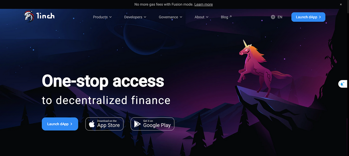Unlocking the Future of DeFi: Mastering Fusion Swaps with 1inch | by ... Unlocking the Future of DeFi: Mastering Fusion Swaps with 1inch | by ...