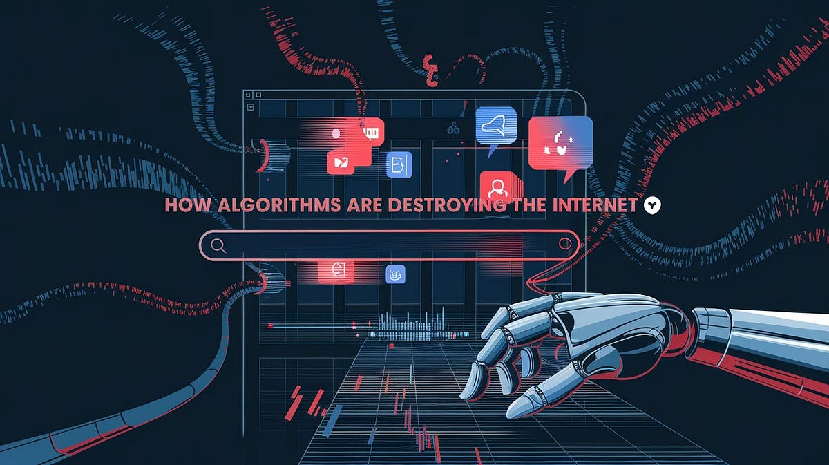 How Algorithms Are Destroying The Internet🕸️ | by Gajanan Rajput💚 ...