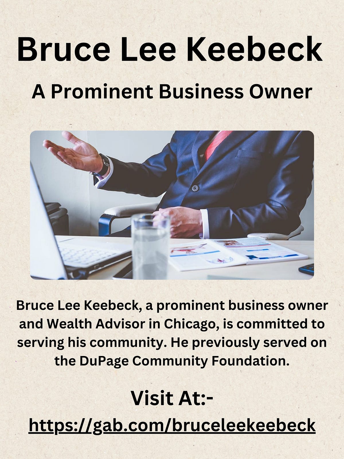 Bruce Lee Keebeck — A Prominent Business Owner - Bruce Lee Keebeck - Medium