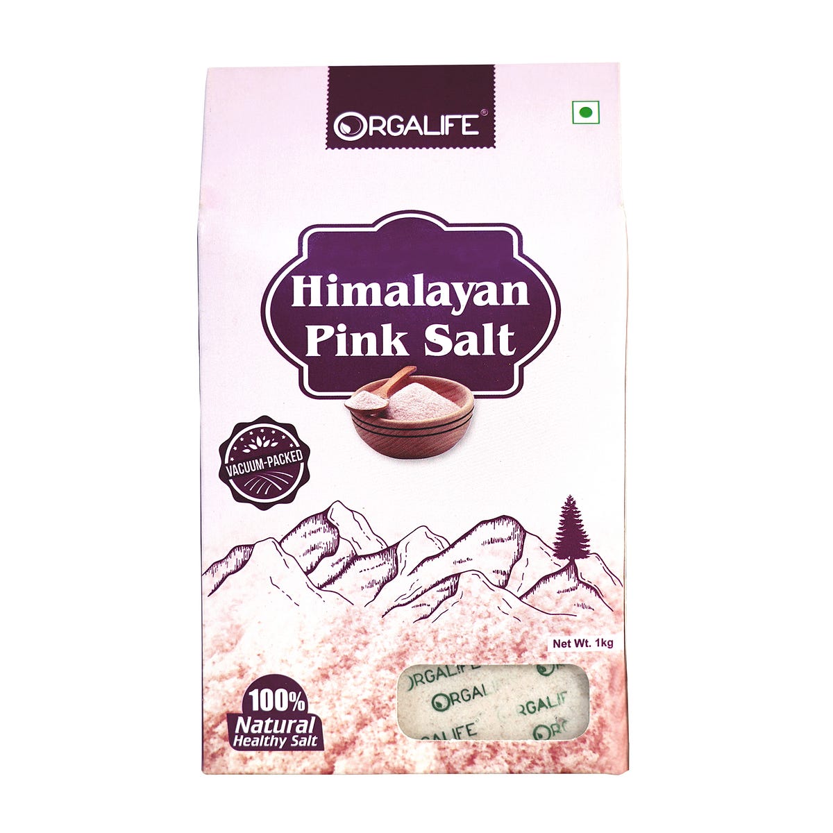 Orgalife Natural Himalayan pink salt, also known as Himalayan rock salt ...
