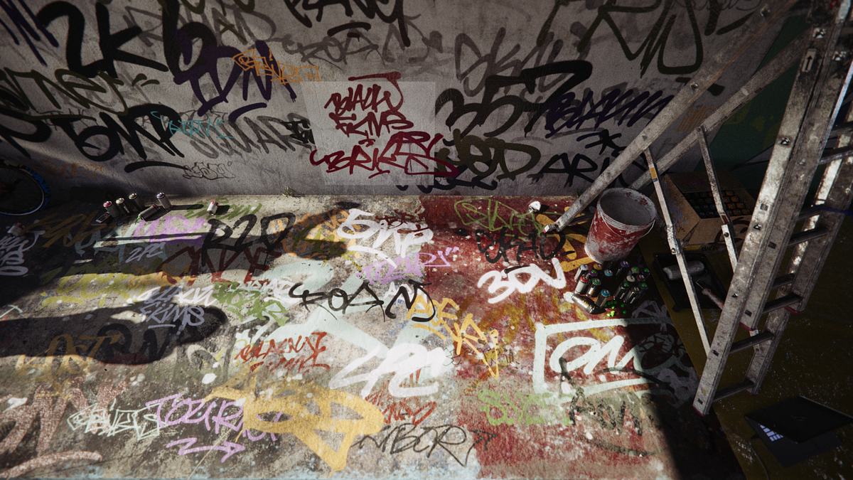 Realism in CGI with Graffiti Tags | by Blauw Films | Medium