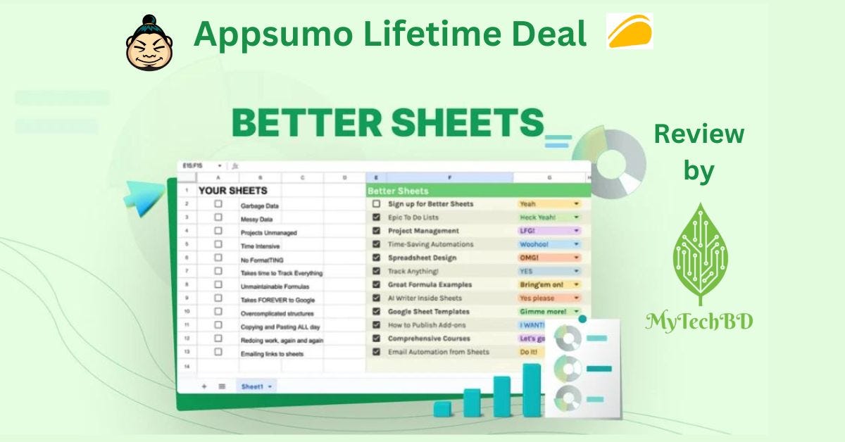 Better Sheets review: Unlock Advanced Google Sheets $275 | by Badsha ...