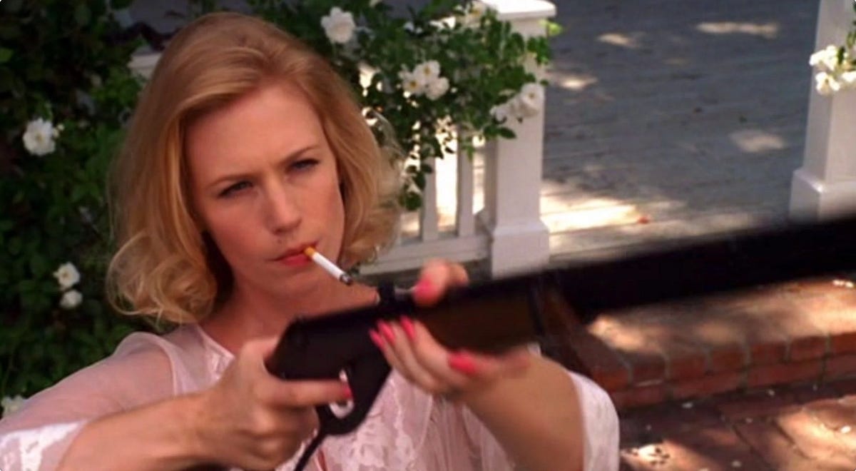 Grace Kelly Has a Gun: Betty Draper, Lance Pryce and The Mental Health ...