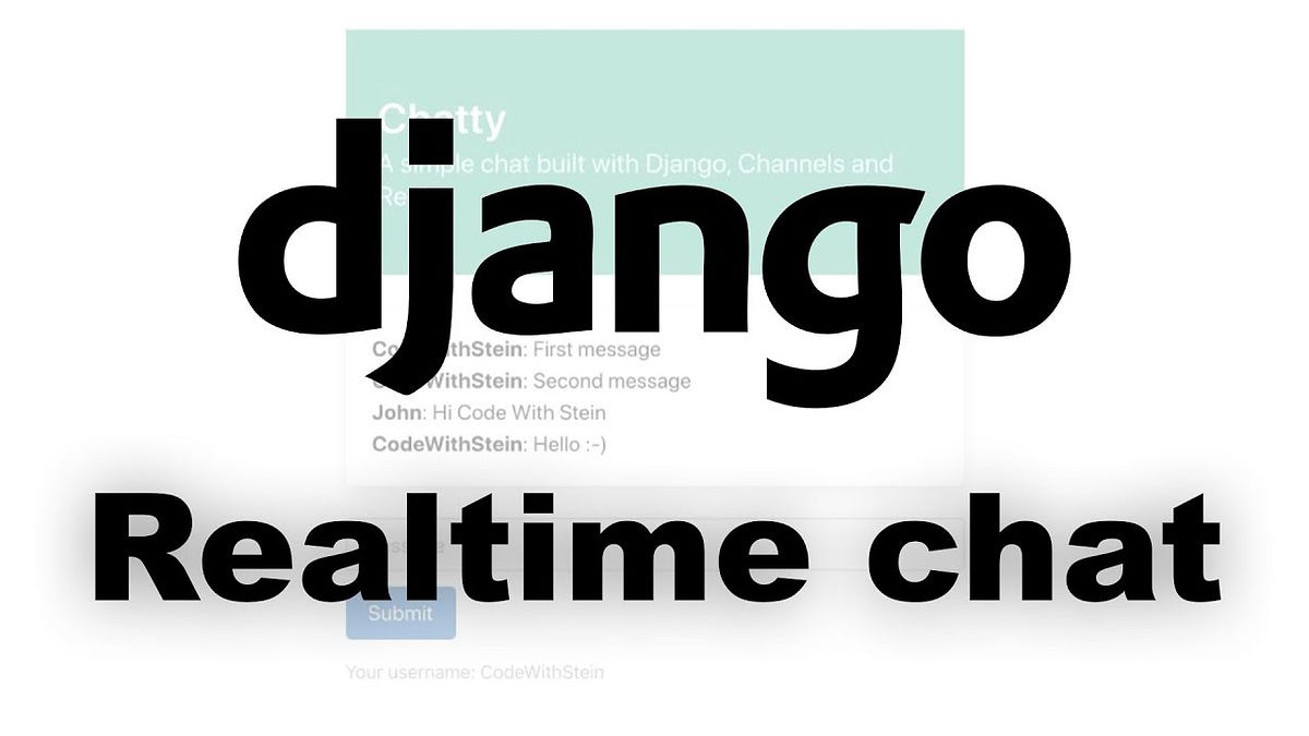 Real Time Chat Box Using Django. Real-time chat is virtually any online ...