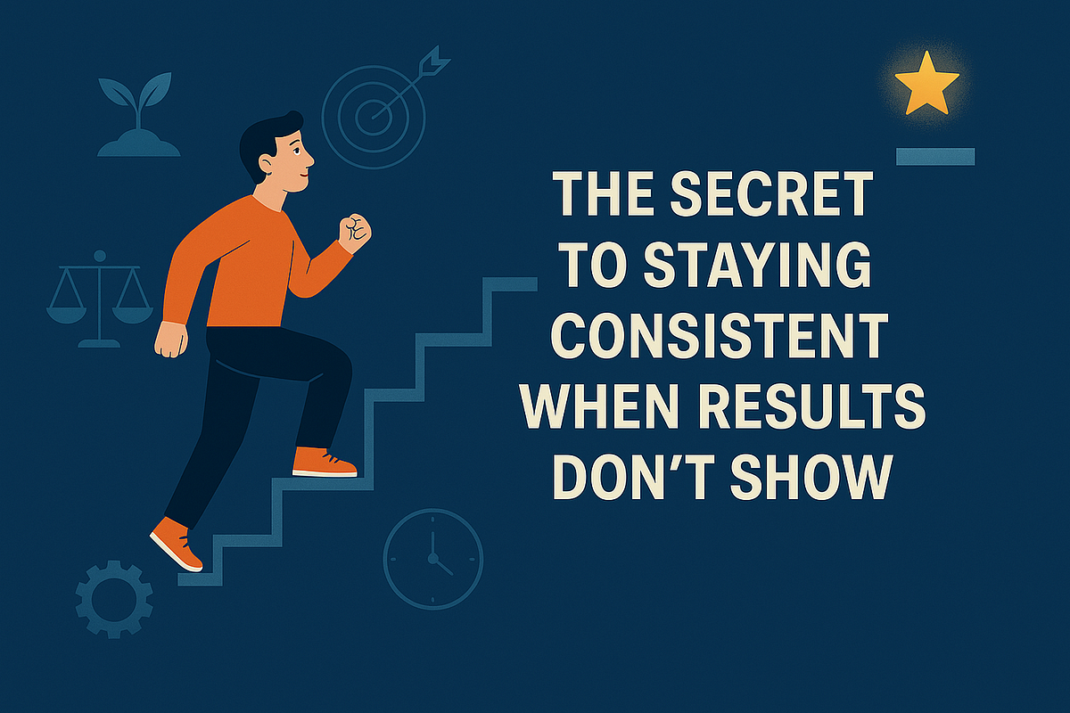 The Secret to Staying Consistent When Results Don’t Show | by Only ...