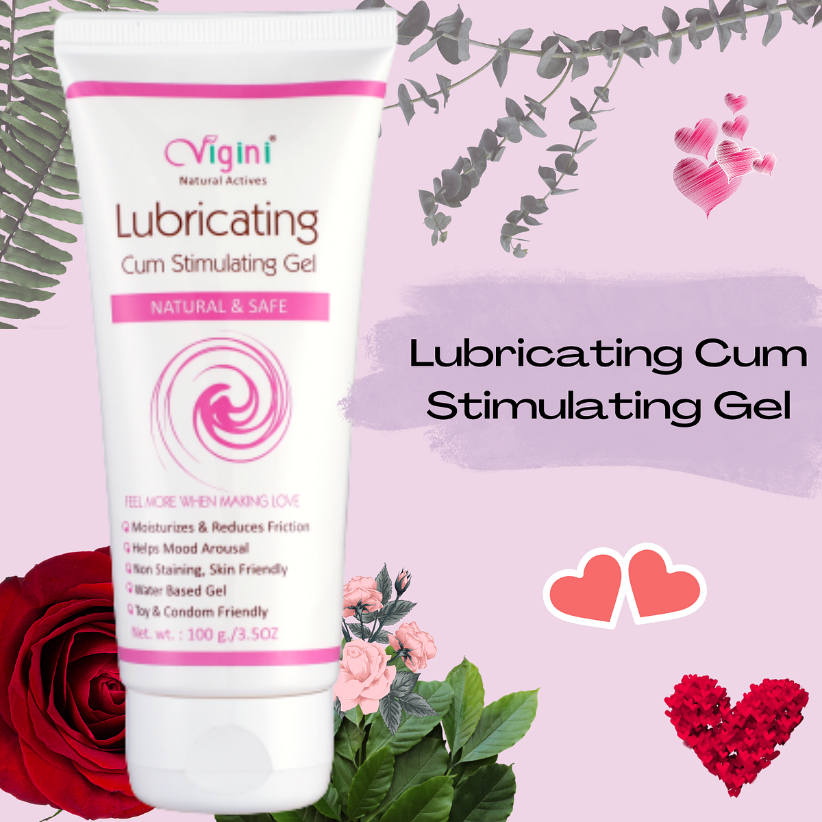 Lubricating Gel. Vaginal dryness or loss of lubrication… | by Vigini ...