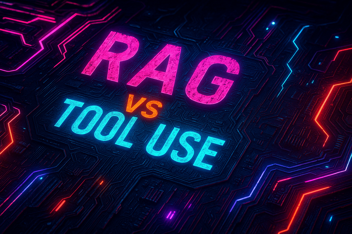 RAG vs Tool Use for LLMs: The Ultimate Guide to Choosing the Right ...