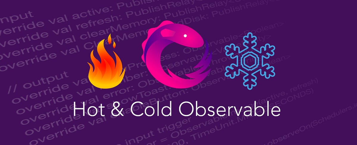 RxJava series - part 4 - Hot Observable Vs Cold Observable | by Nutron | Medium
