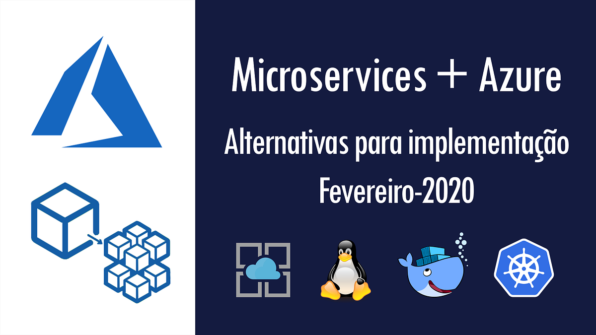 Microservices + Azure: alternativas para implementação - Fevereiro-2020 ...