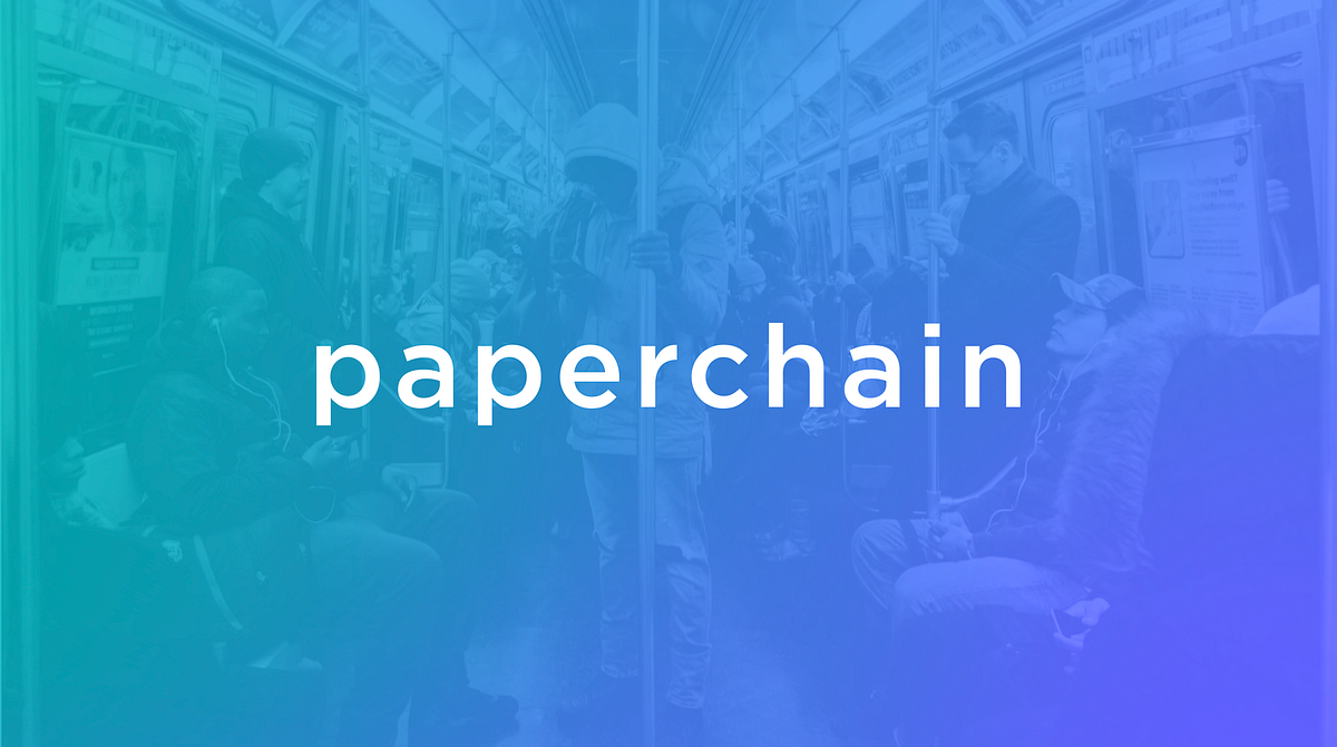Paperchain Selected as 2019 Midemlab finalist | by Paperchain ...