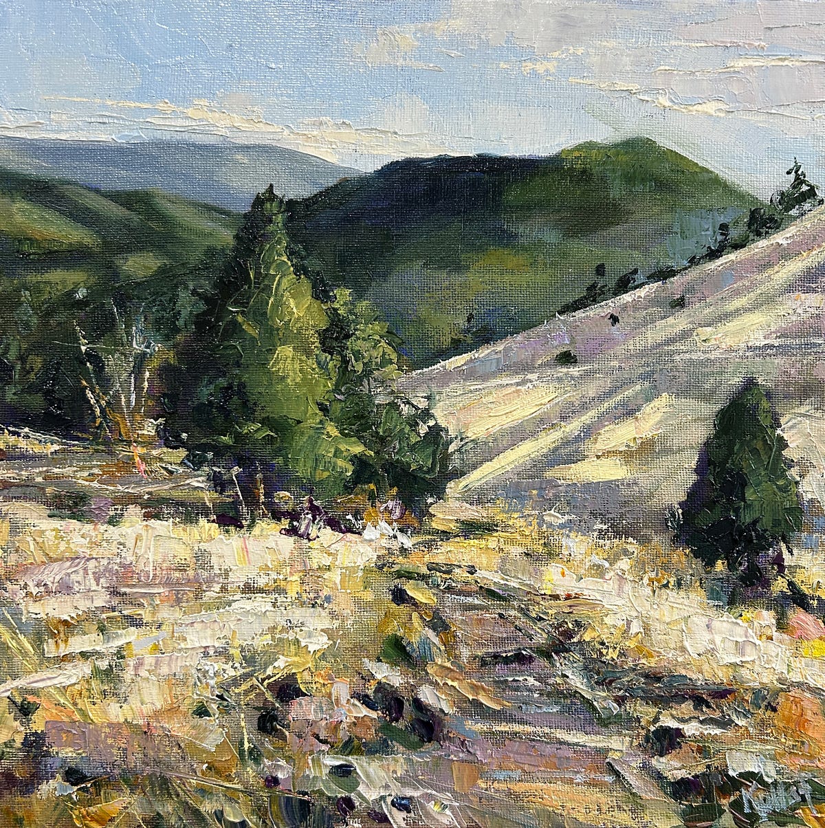 Painting the Rocky Mountains from Afar | by Anne Kullaf | Counter Arts ...