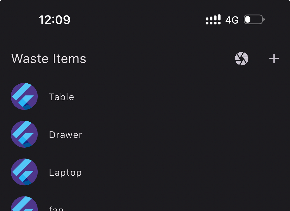 WasteGO — Flutter App to take a photo and upload to AWS S3 via Go and Gin API (Waste Share App ...