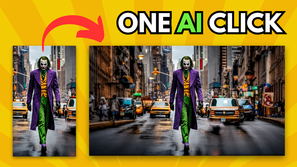 Extend Image Background Using AI🤯Uncrop Image Using AI - Ahnaf Mamun - Medium