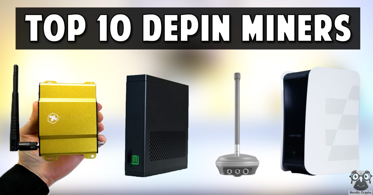 Top 10 DePIN Crypto Mining projects for Mars 2025 | by Nordic Crypto ...