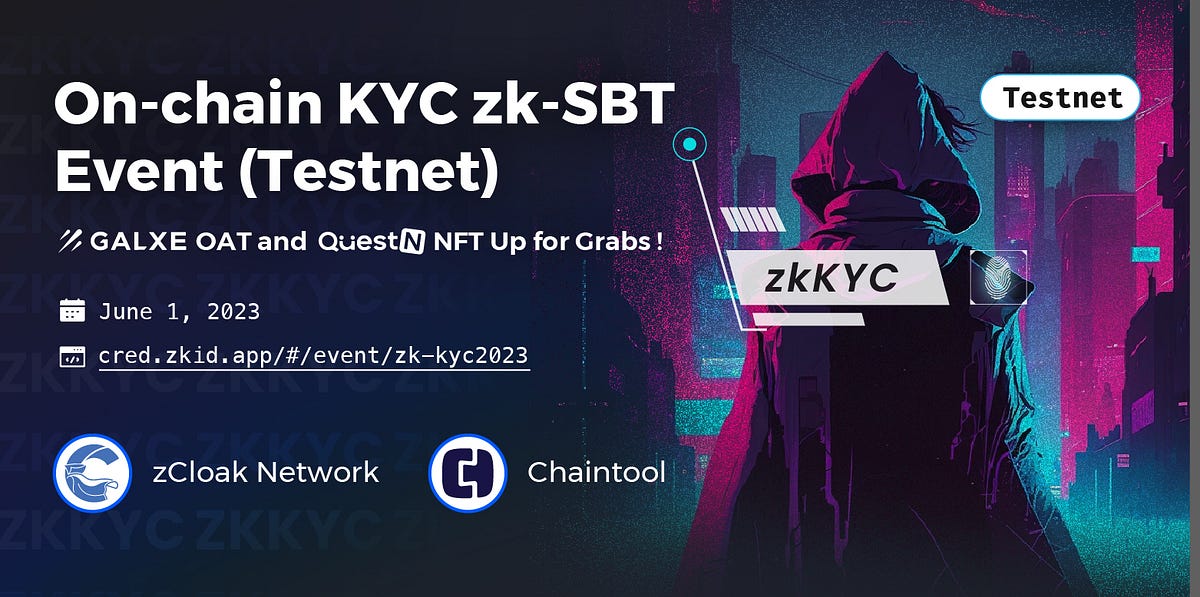 🔥Live: zCloak’s On-chain Simulated KYC zk-SBT Event | by zCloak Network ...
