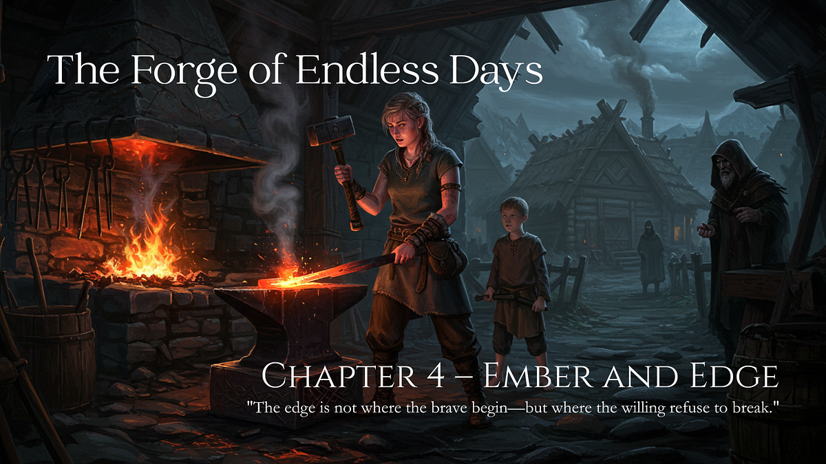 The Forge of Endless Days. Chapter IV — Ember and Edge | by Owen ...