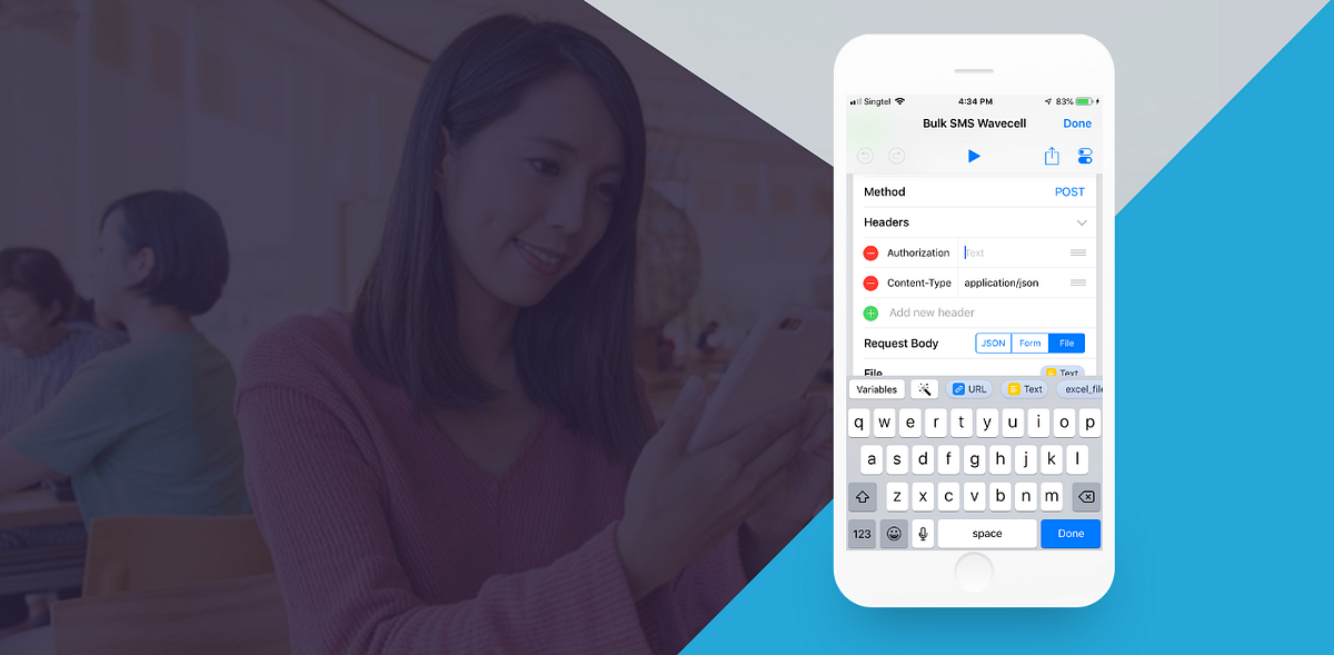 Send Bulk SMS Using Apple’s Shortcuts | by Wavecell, an 8x8 Company ...