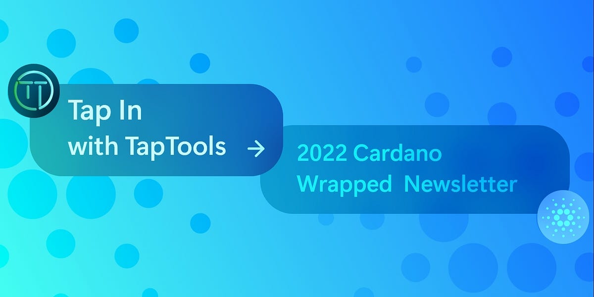 Tap In With TapTools. 1/4/2023 | by Tap In With TapTools | Tap In With ...