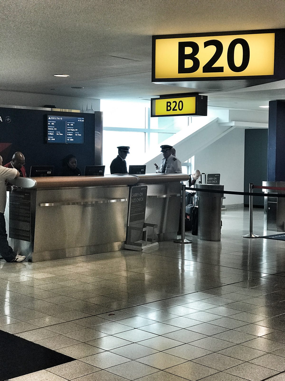 Gate B20. This gate at JFK, where I’m departing… | by Leigh Fatzinger ...
