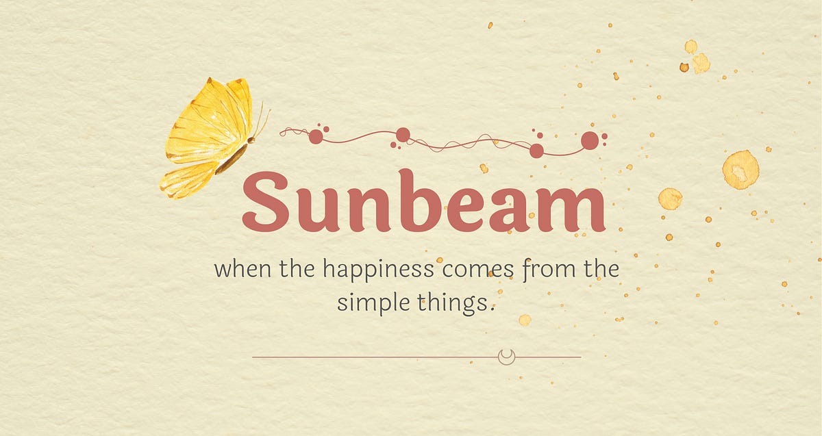 Sunbeam. ... | by oceanamuu | Medium