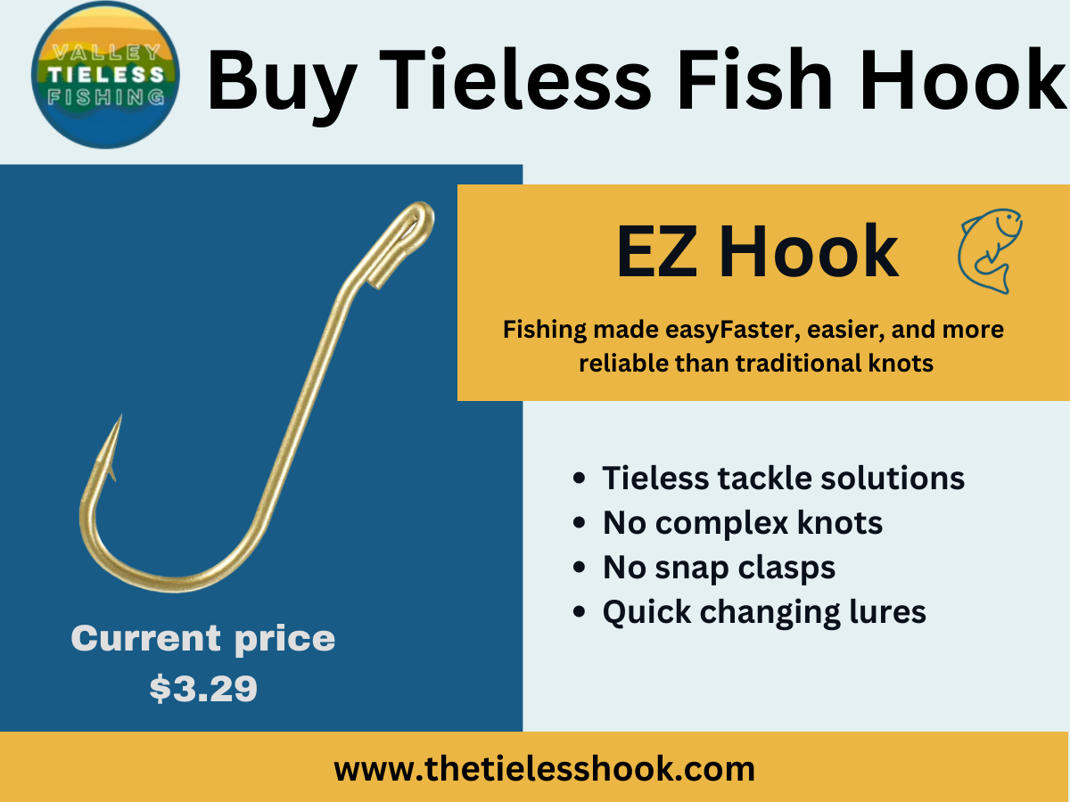 Buy Fishing Hook Online - Valley Tieless Fishing - Medium
