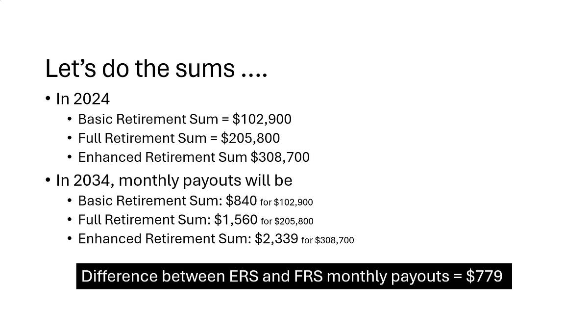 Retirement in Singapore: FRS versus ERS | by CW Fong | Medium