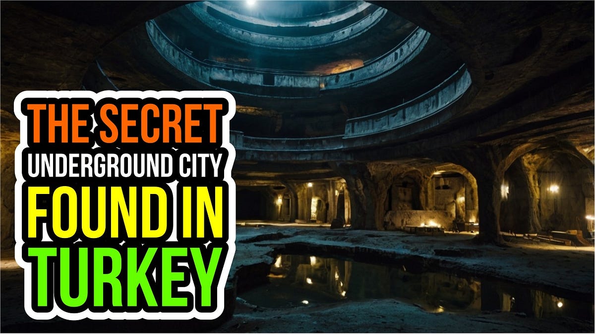 The Secret Underground City Found in Turkey | by haleyexaberri | Jun ...