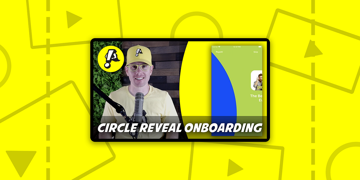 Circle Reveal Onboarding | Widget Workshop | Super Declarative!