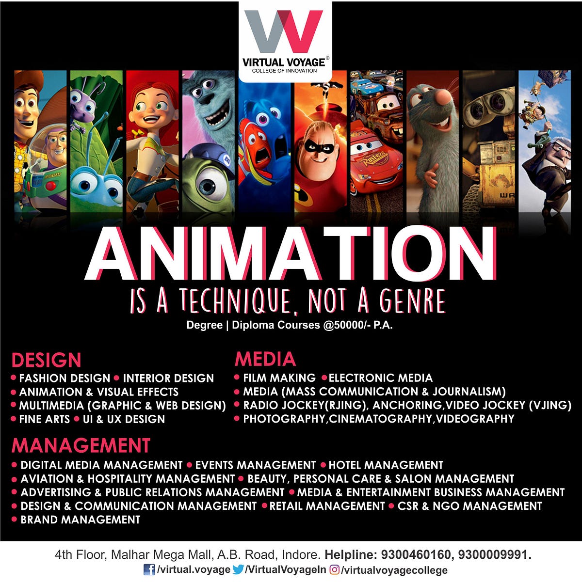 Best Courses in Animation & Visual Effects from Virtual Voyage College ...