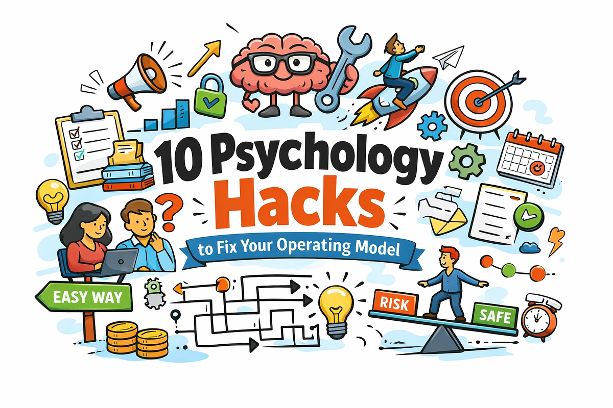 10 Psychology Hacks to Fix Your Operating Model | by Nik Charlson | Jan ...