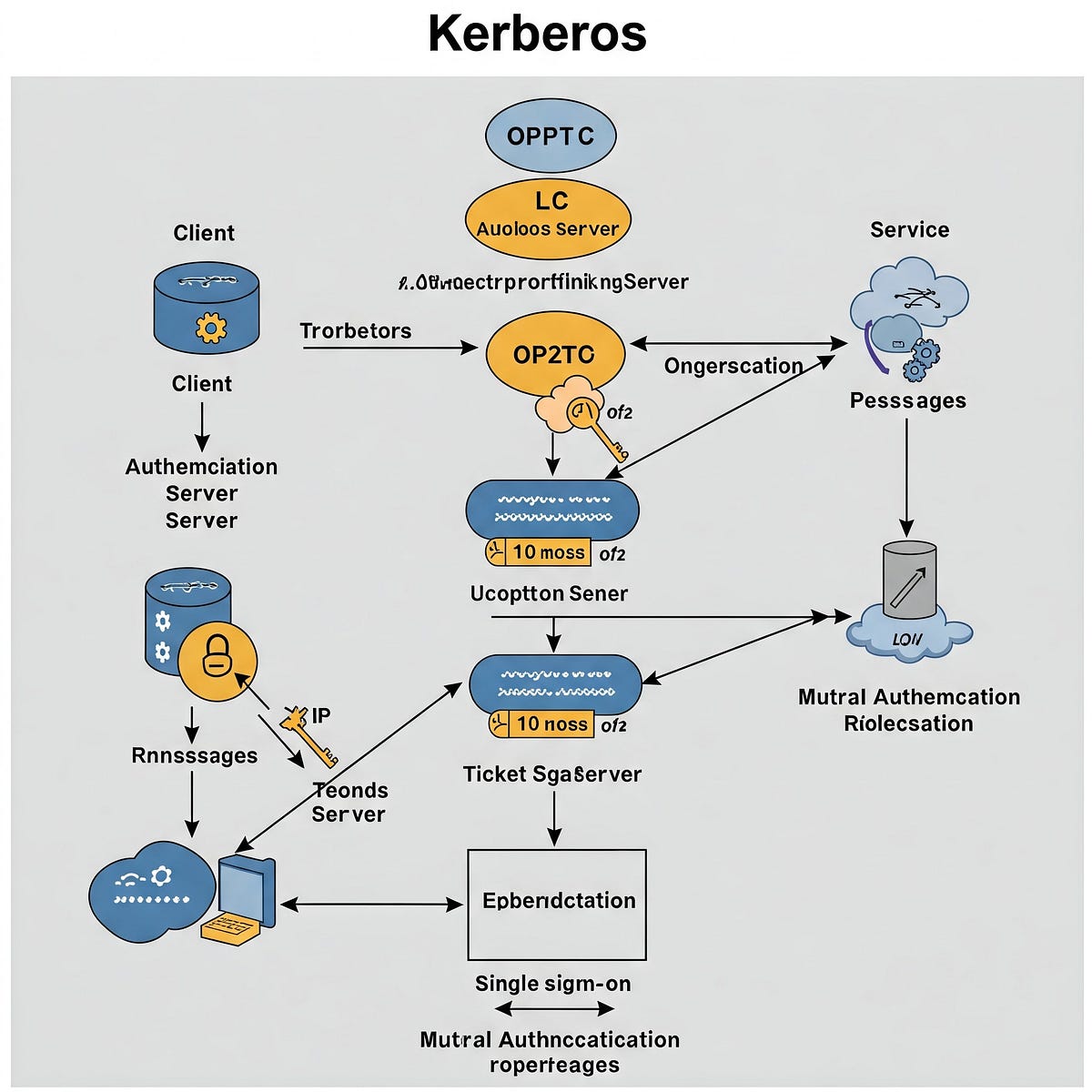 Kerberos: Your Trustworthy Gatekeeper in the Digital World | by NextGen Cyber | Feb, 2025 | Medium