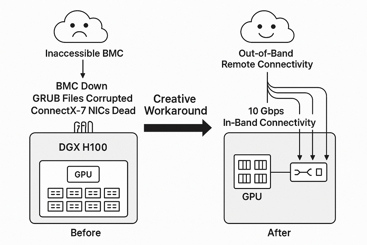 From Dead to Dominant: How I Resurrected a $500K DGX H100 Node NVIDIA ...