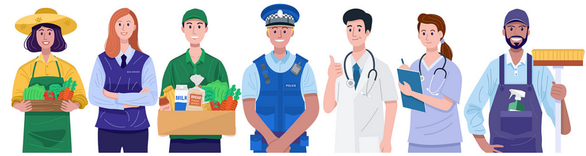 I AM ESSENTIAL FOR YOU. Lets support our essential workers… | by Eliza ...