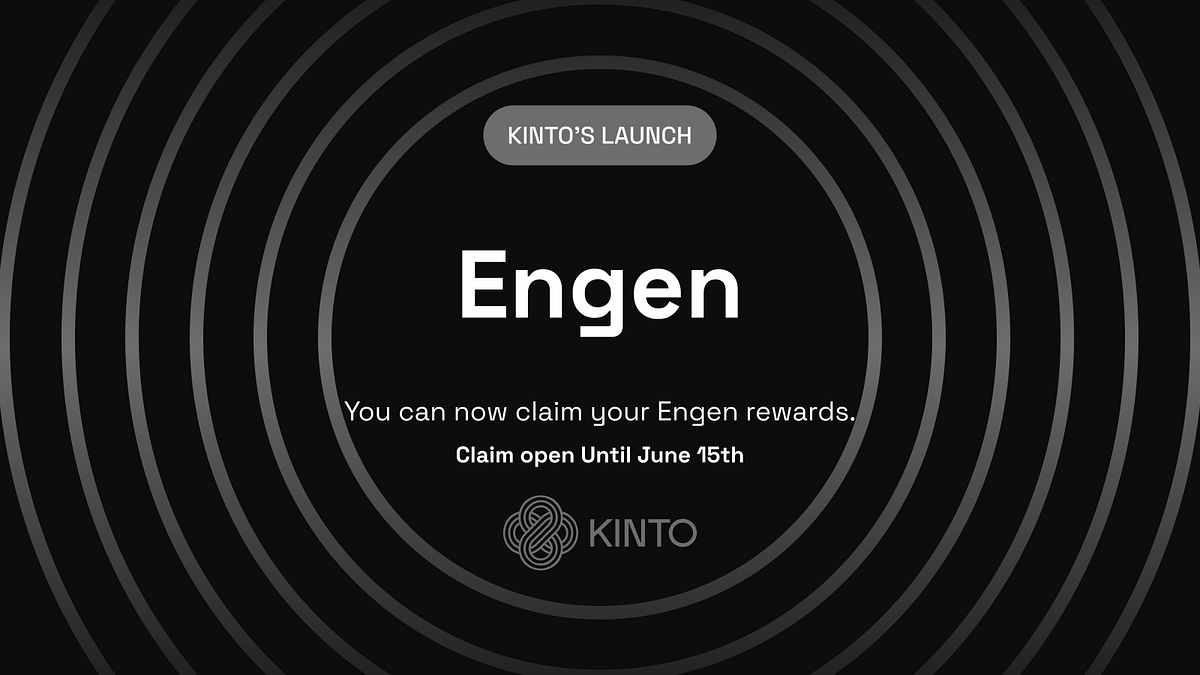 ⛩️ Engen Rewards. Kinto L2 has launched and is now fully… | by Ramon Recuero | Kinto-xyz | Medium