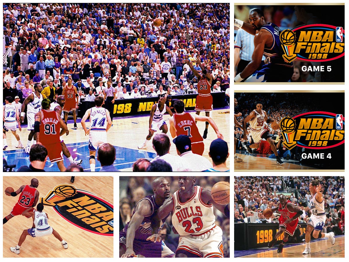 NBA Finals Nostalgia: 1998 (Chicago Bulls vs. Utah Jazz) | by DAR ...