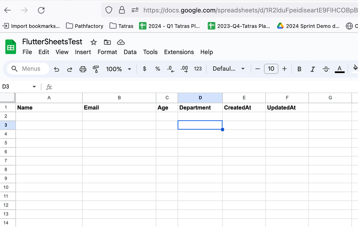 Using Google Sheets for Reading Data in Flutter | by Jasmeet Singh | Medium