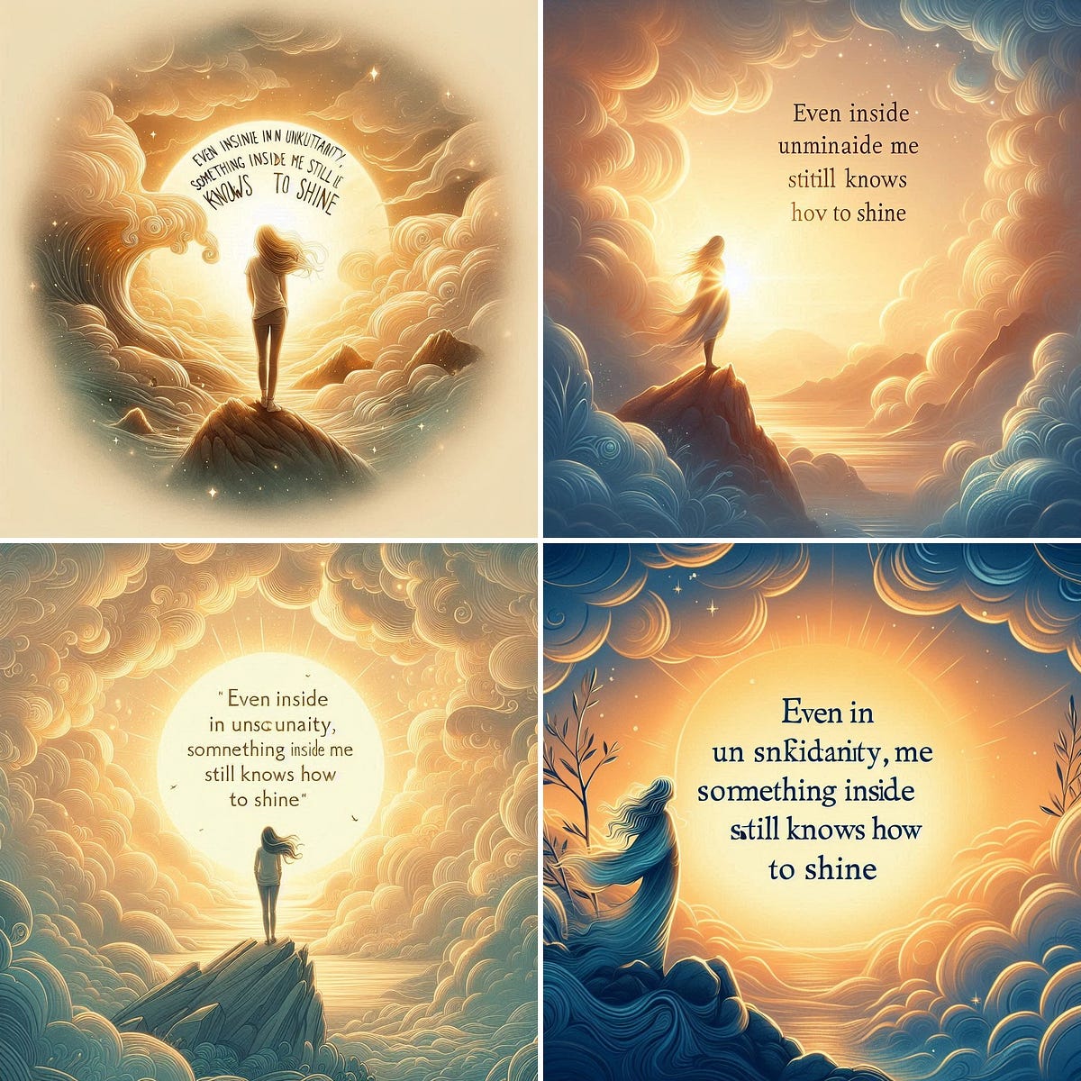 Notes to Self : Even in uncertainty, something inside me still knows ...