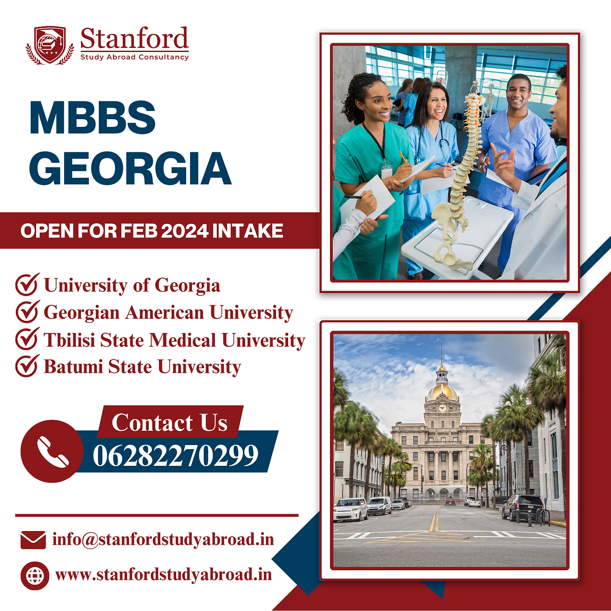 Study MBBS in Georgia, Study in Georgia - Stanford Study Abroad ...