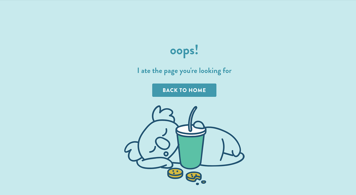 15 Error pages to inspire your next design | by Leran Admoni | Muzli ...