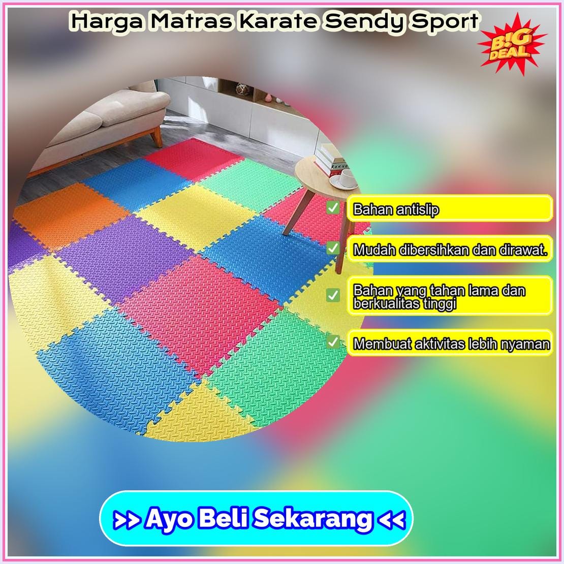 Harga Matras Karate Sendy Sport - Matras Judo - Medium