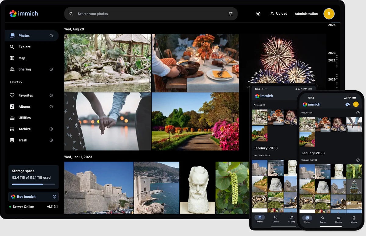 How I Built the Perfect Immich TV App (Without Writing a Single Line of Code) | by JaviPas | Dec ...