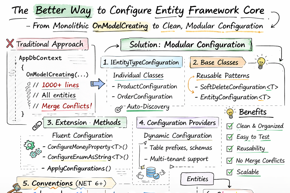 The Better Way to Configure Entity Framework Core | by Michael Maurice ...